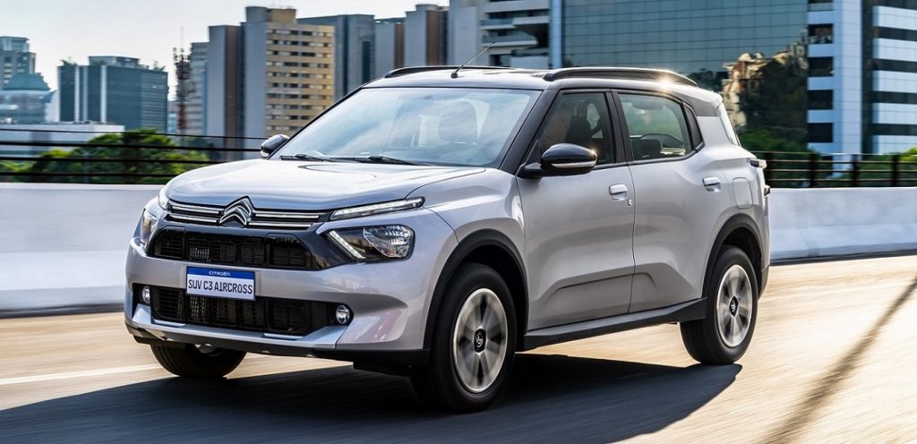 Novo Citroën C3 Aircross tem opções de cinco e sete lugares